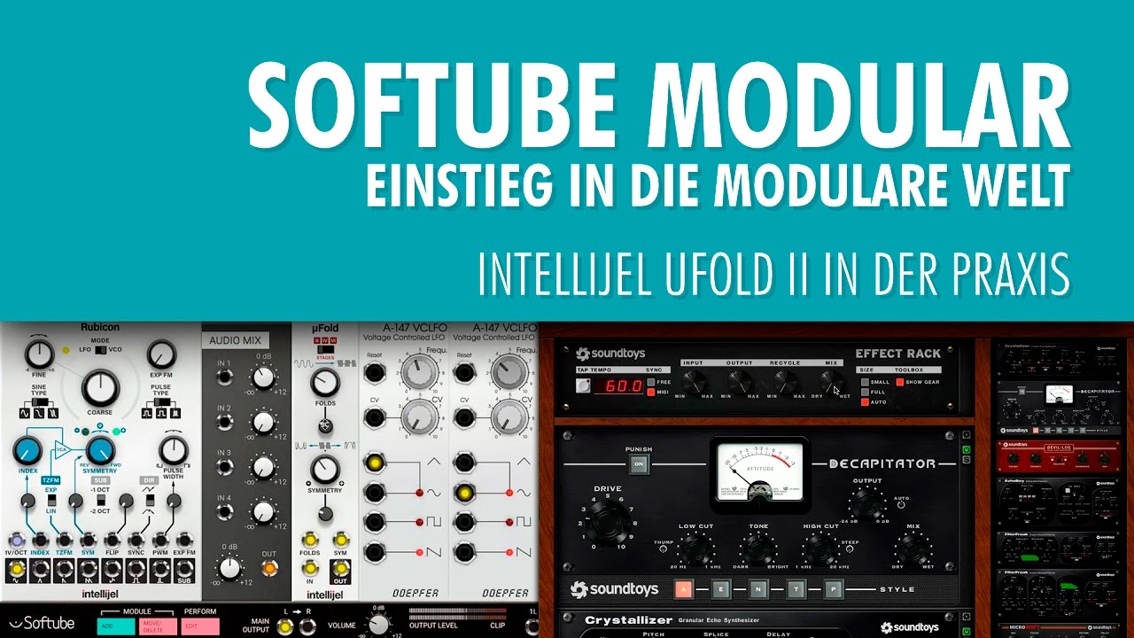 Softube Modular - Intellijel uFold II in der Praxis - YouTube