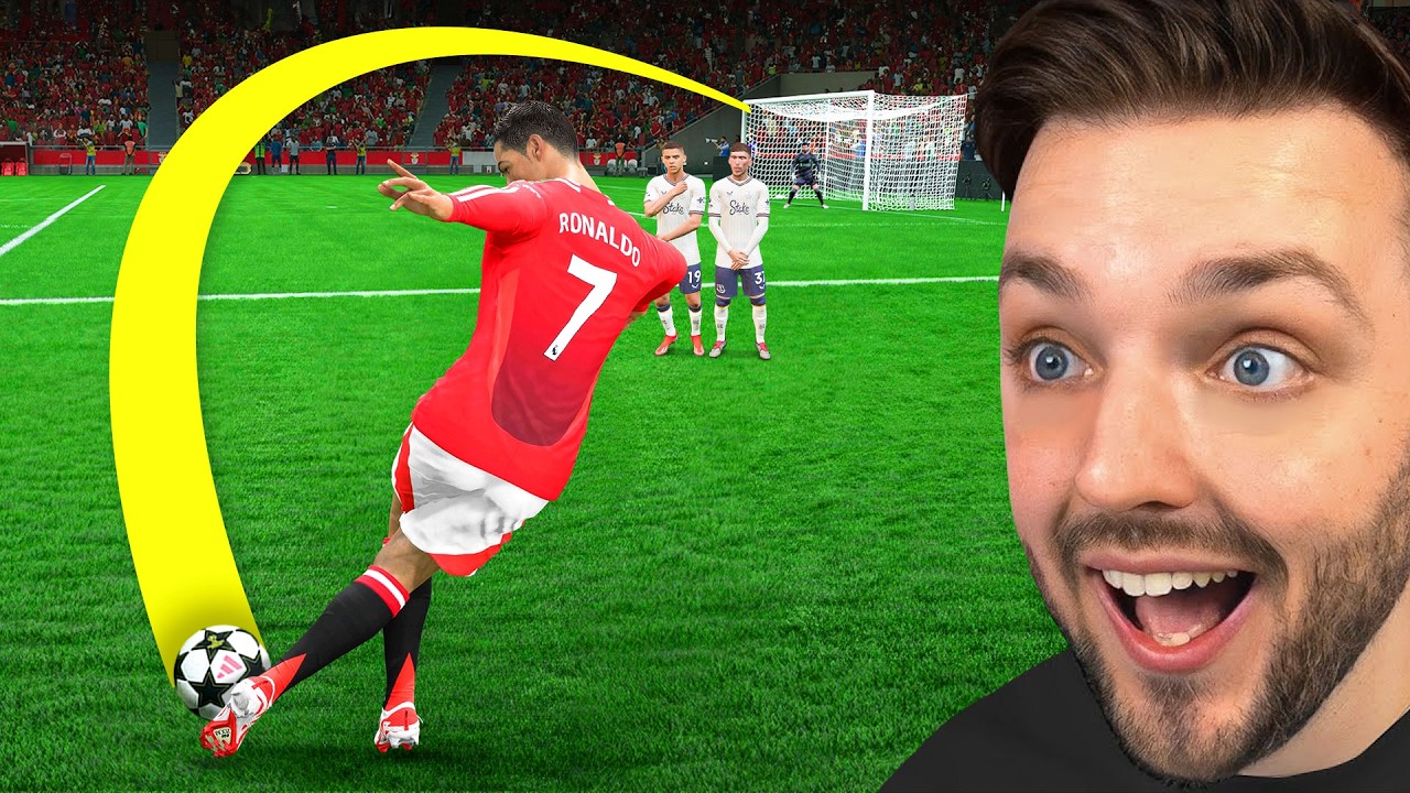 I Tried Every Impossible Free Kick - YouTube