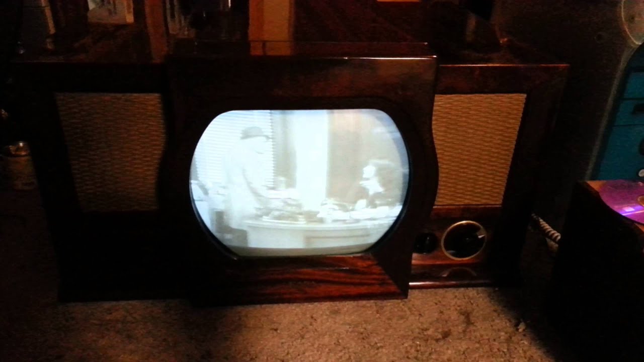 Fada TV from 1946 - YouTube