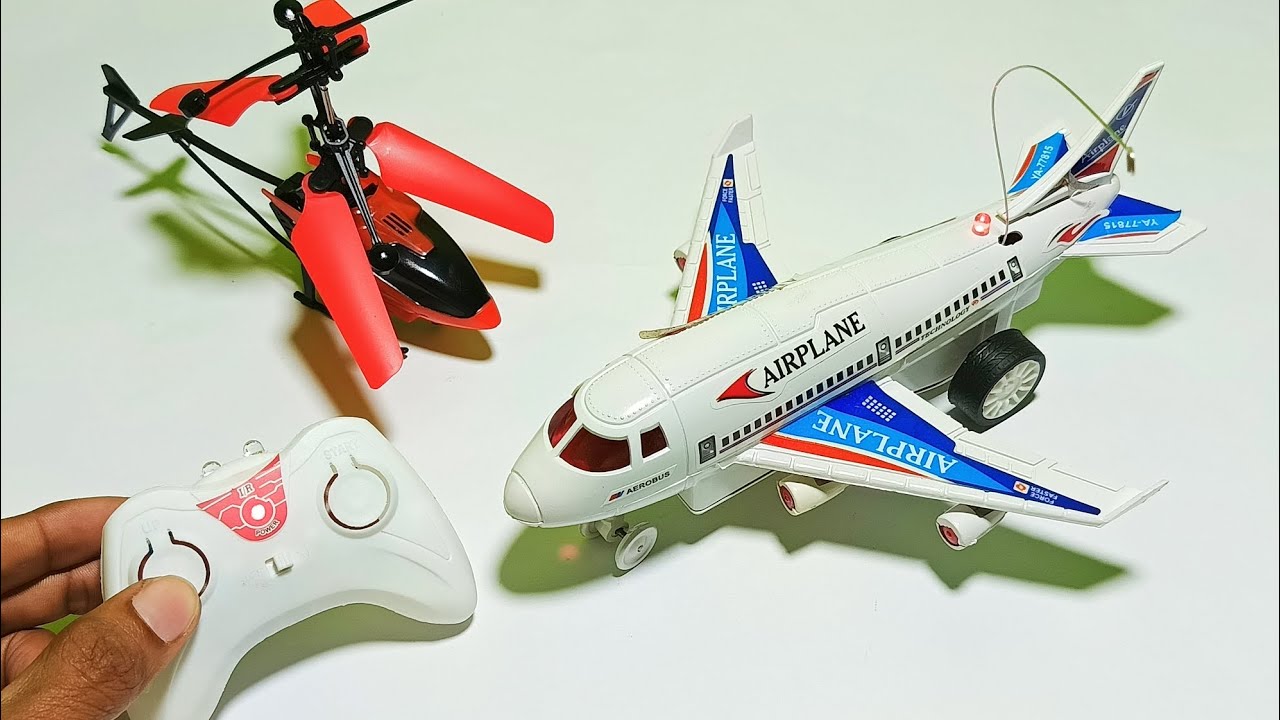Radio Control Airplane And Remote Control Helicopter Unboxing and ...