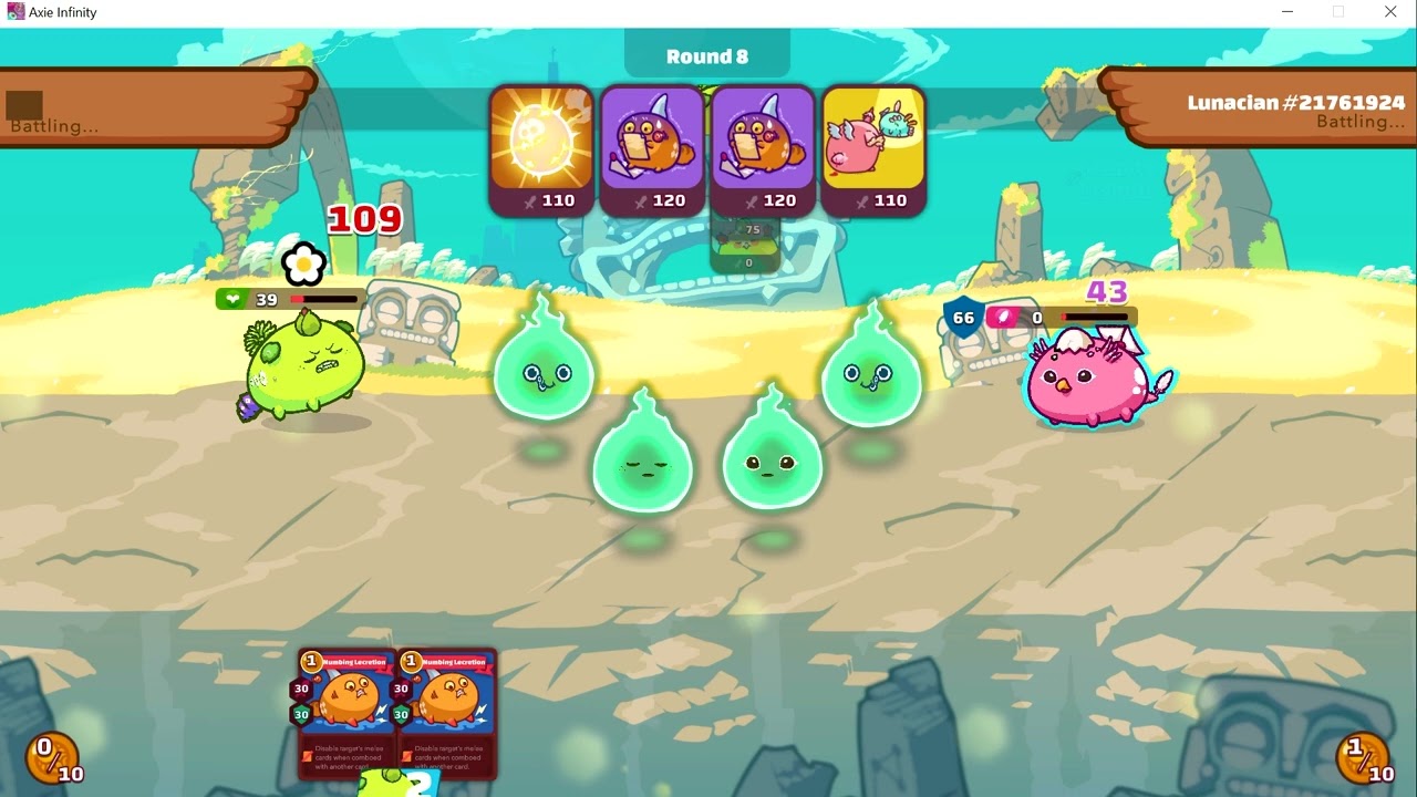 PAP vs BrAP v#51 - Axie Games Replay (Numbing Lecretion) - Plant Aqua ...