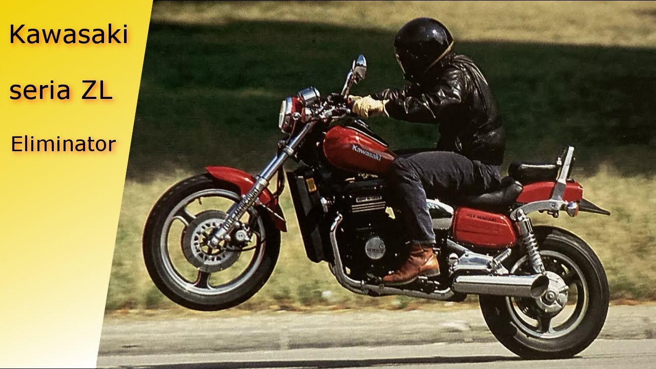 Kawasaki ZL600 ZL900 ZL1000 Eliminator historia modeli - YouTube