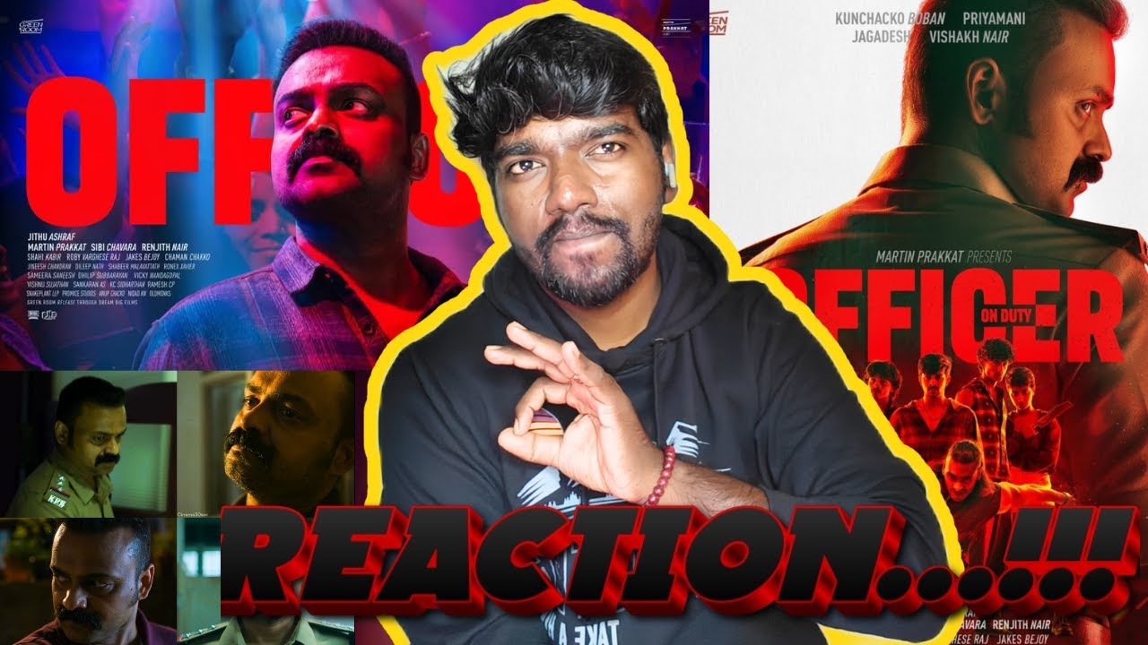 [ Marana Mass...!!! ] Officer On Duty - Trailer | REACTION | Kunchako Boban | FILMY DECODING ...