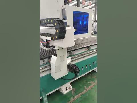 SUDIAO CNC Nesting Machine with Loading&Unloading & Label Printer - YouTube