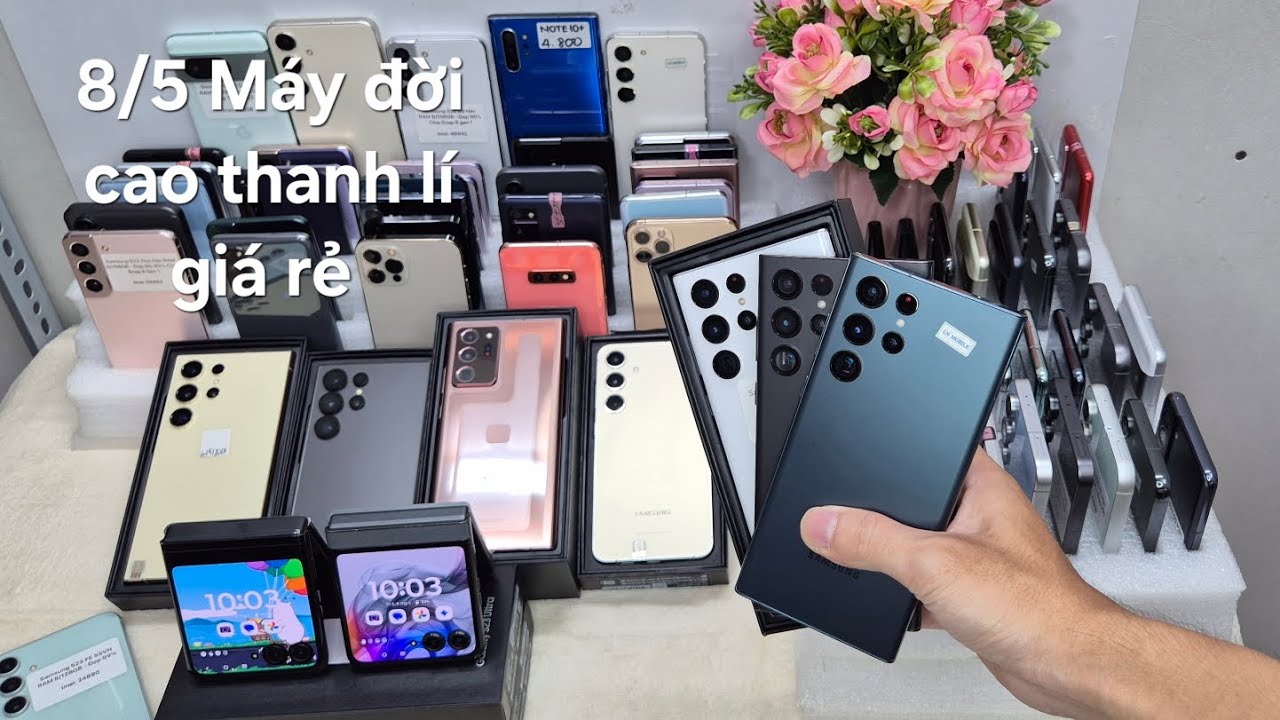 8/5 Điện thoại cấu hình cao giá rẻ, Note 20U 5tr990, S22U 8tr990, iP ...