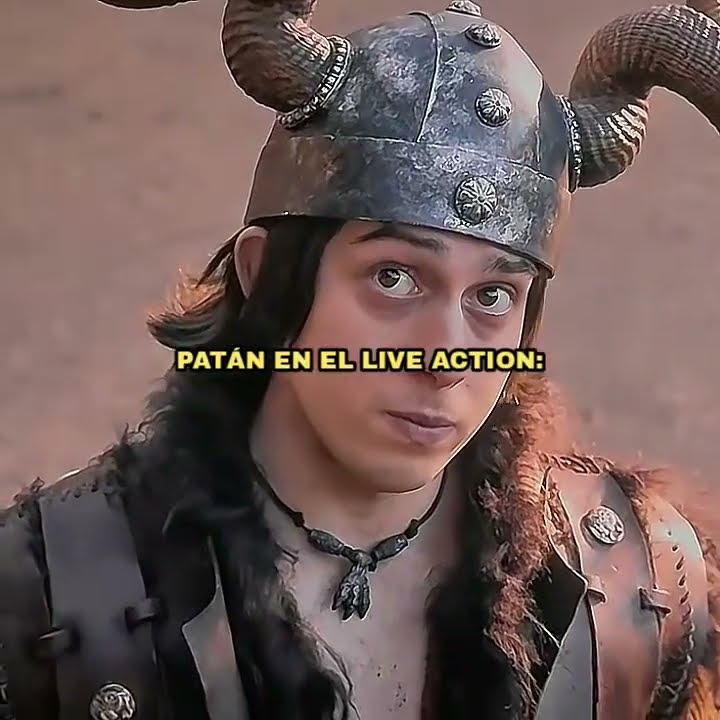 Patan y su padre en "Como Entrena A Tu Dragón" live action 😞 - YouTube