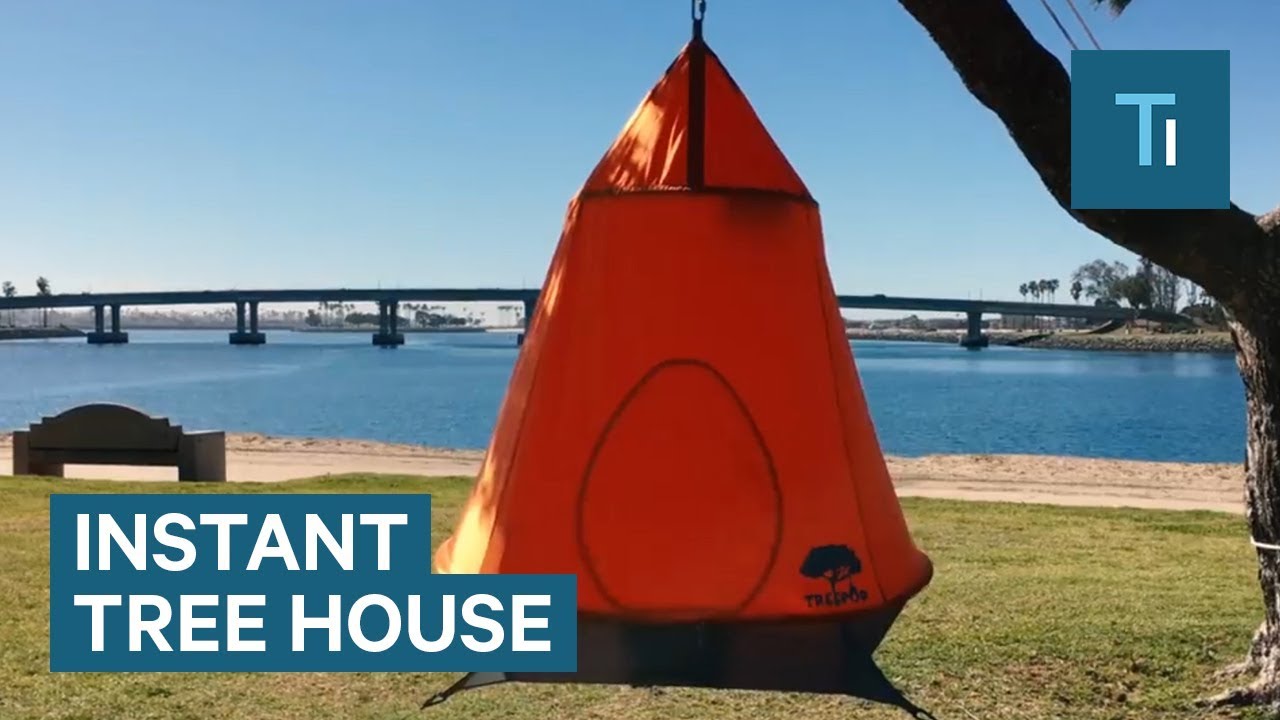 Get An Instant Treehouse With These ‘Treepods’ - YouTube