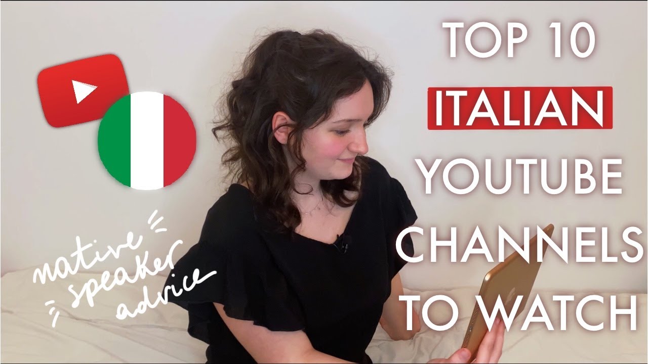Best youtube channels to learn and practice Italian! (advice from ...