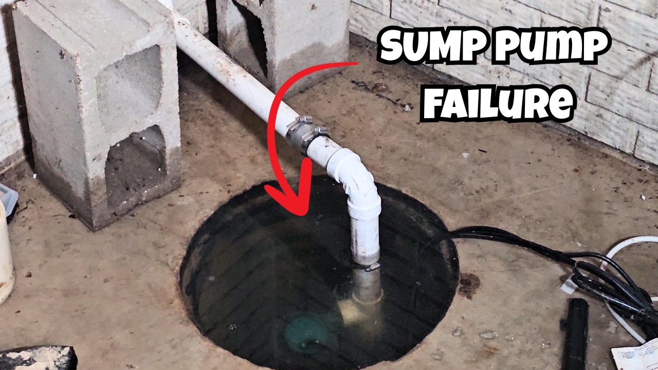 Emergency Sump Pump Fix! What Every Homeowner Needs to Know - YouTube