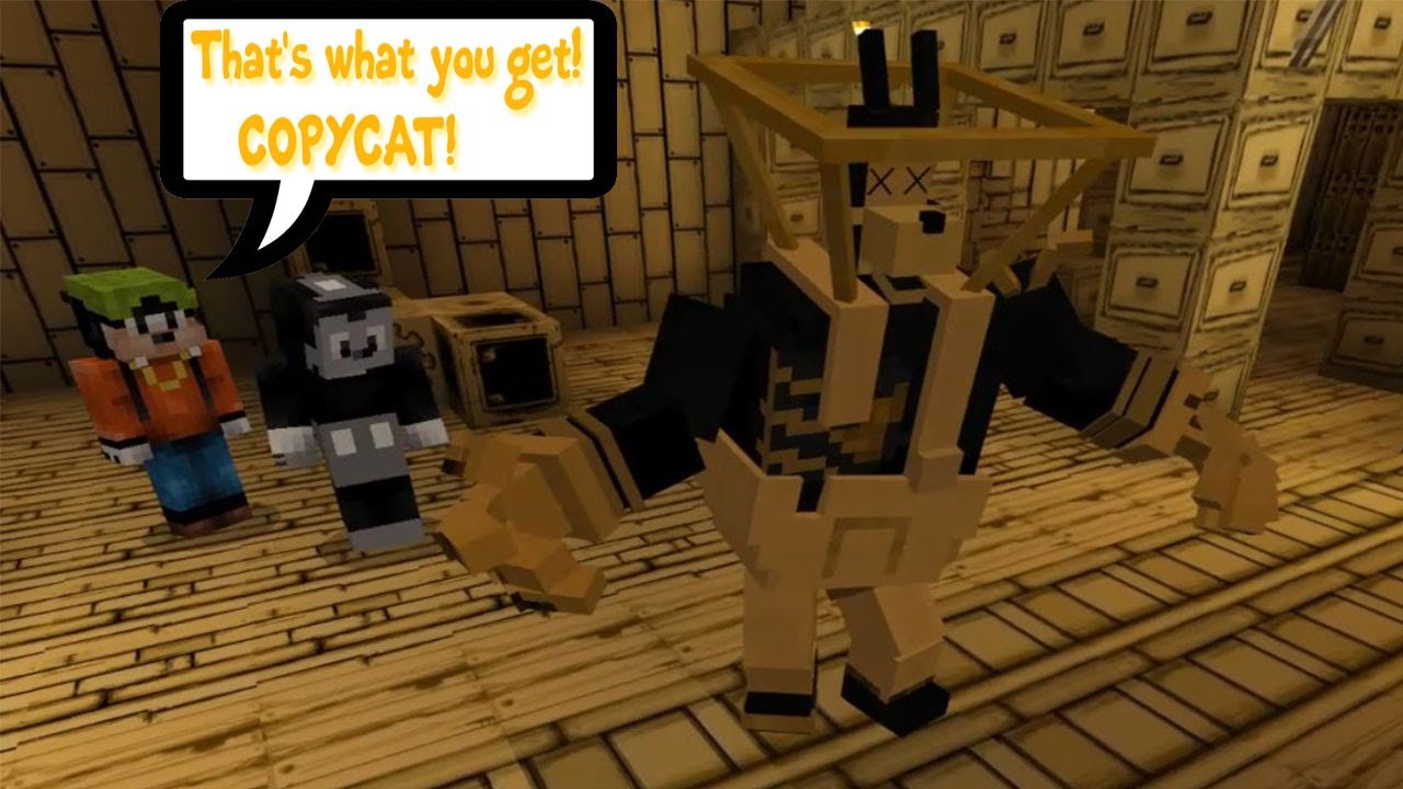 Bendy and the Ink Machine BOSS SURVIVAL!!! (Minecraft PE) - YouTube