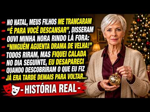 No Natal Meus Filhos Me Trancaram Para Rir De Mim Mas NoDia Seguinte Eu Parti Sem Deixar Explicações