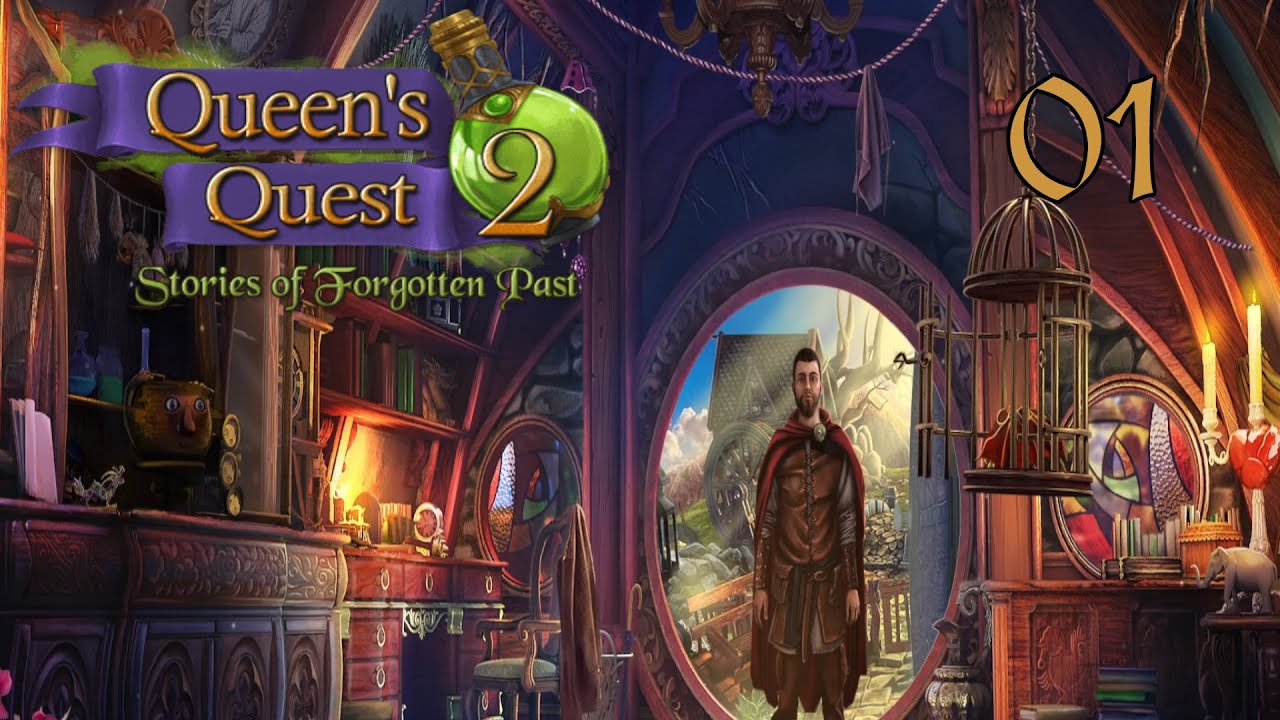 Queens Quest 2🧪 Let's Play #01 - Der sprechende Kessel | Der Bote des ...