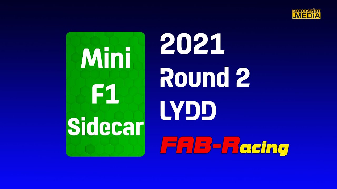 FAB-Racing 2021 RD2 Lydd: Mini F1 Sidecars - YouTube