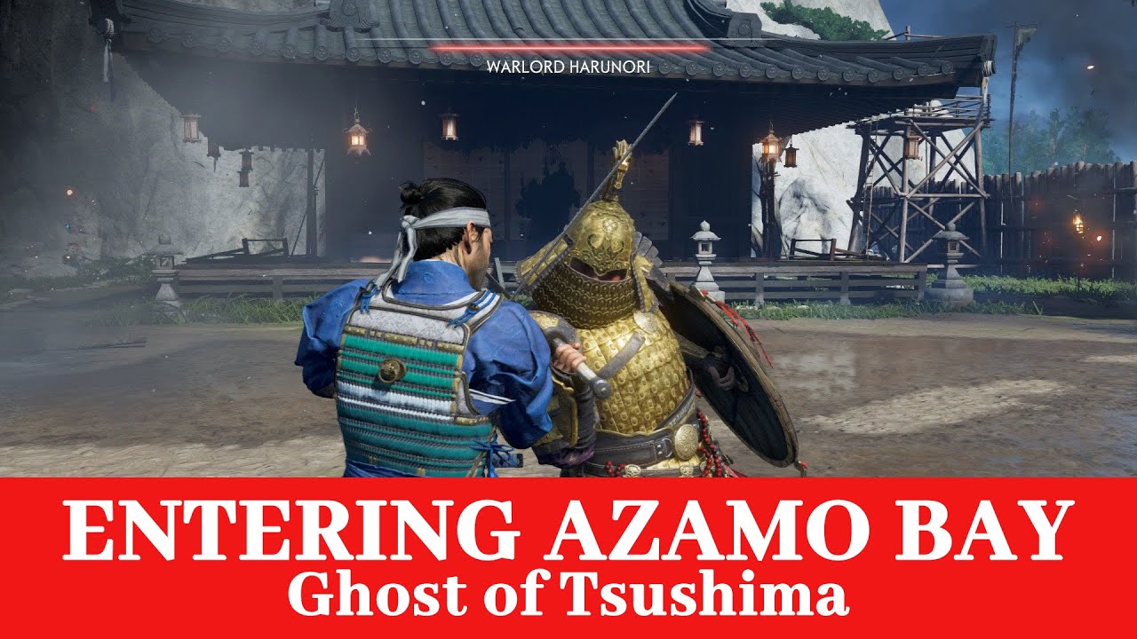 Entering Azamo Bay in Ghost of Tsushima Unfinished Business #AzamoBay # ...