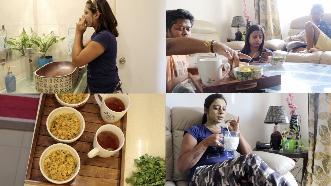 Indian Mom Morning Routine Morning Skin Care Lunch Households Youtube