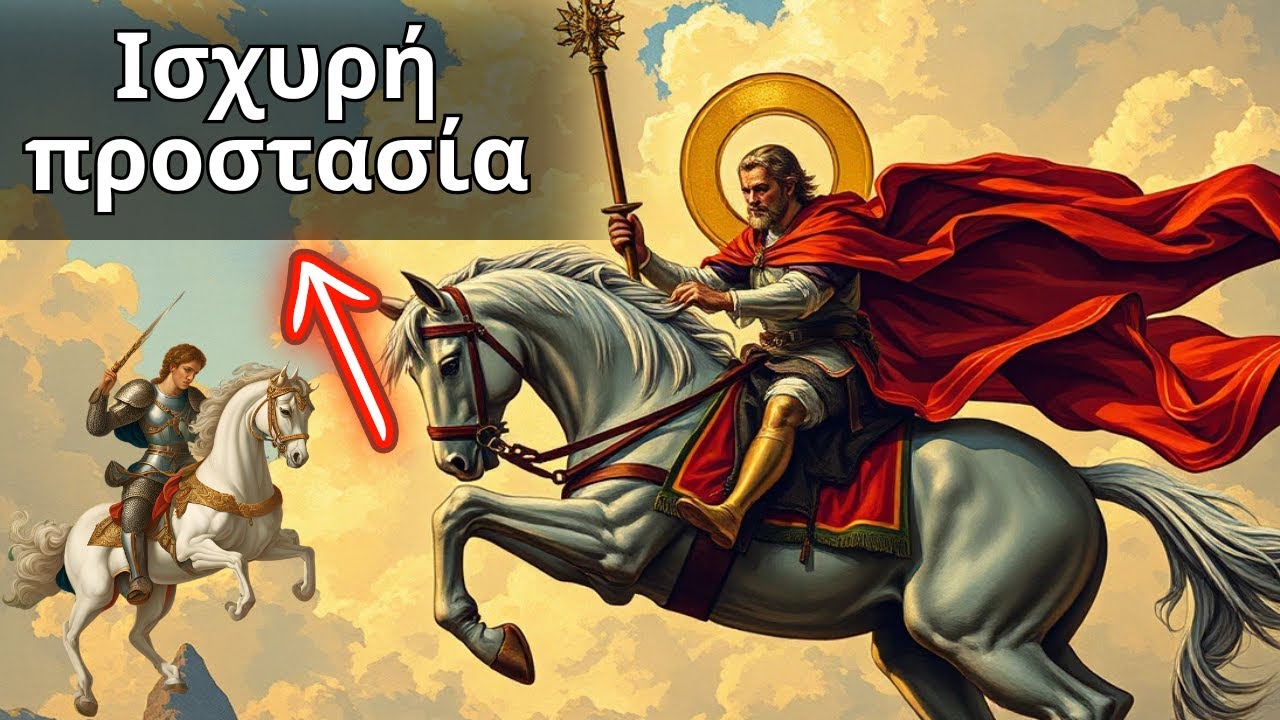 Ισχυρή Προσευχή του Αγίου Γεωργίου: Απομάκρυνε Κάθε Κακό! - YouTube