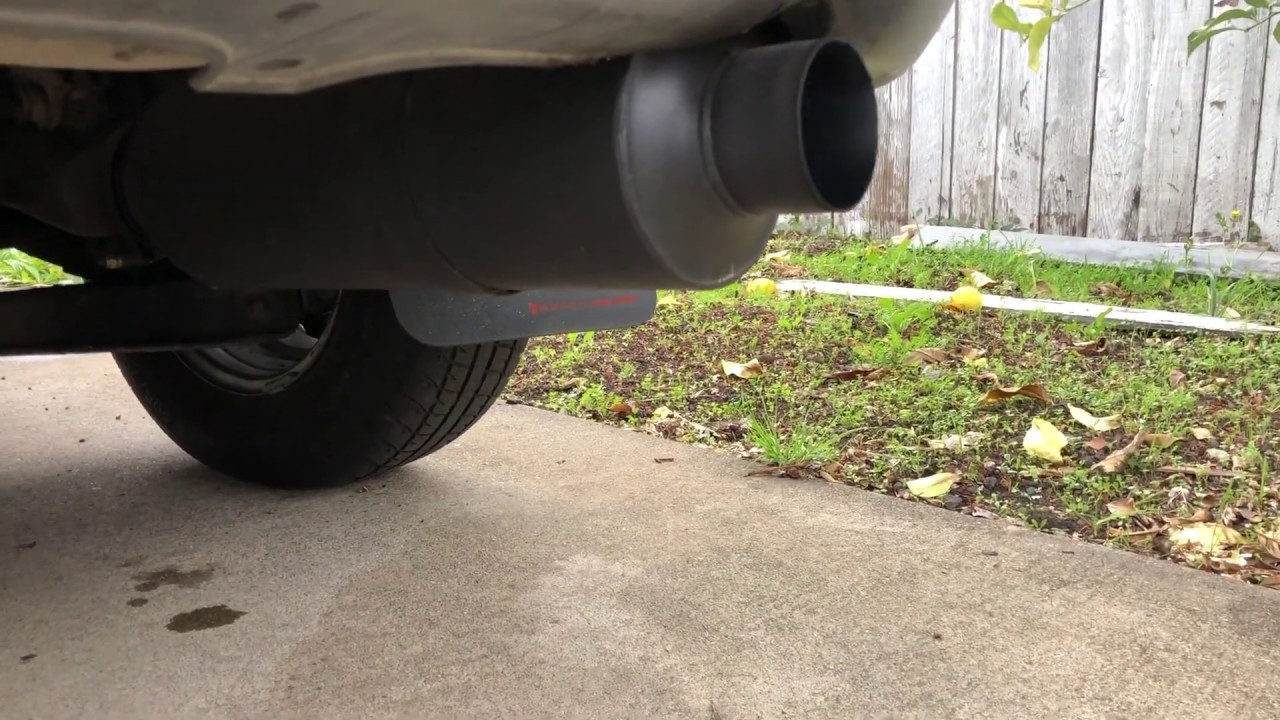 Flowmaster Dbx and Pro series mufflers on turbo 4cylinder - YouTube