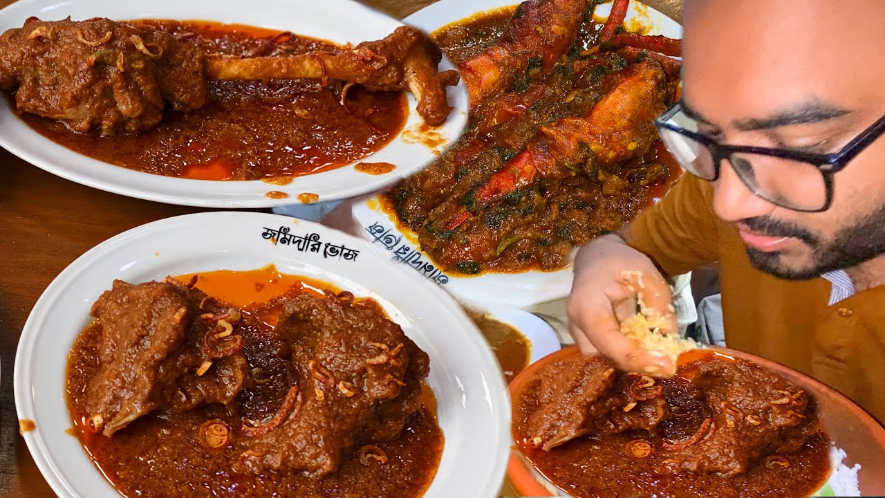 Eating Sehri(Mutton Leg, Murgh Musallam, Kalia, Karahi, Prawn, Daal ...