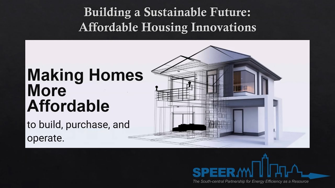Building a Sustainable Future: Affordable Housing Innovations - YouTube