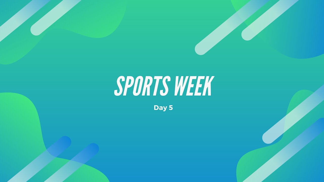 SPORTS WEEK - FRIDAY - YouTube