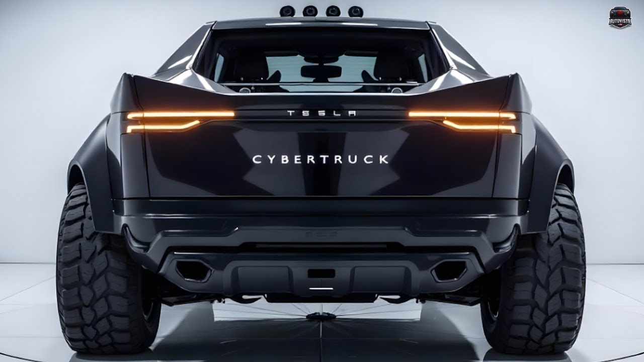 500-Mile Range & Futuristic Design: 2025 Tesla Cybertruck! - YouTube