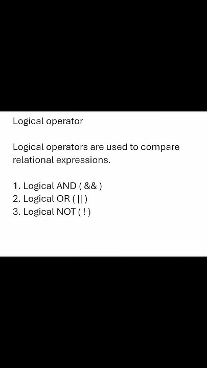 Computer science plus one chapter 6 Operators part 3 - YouTube