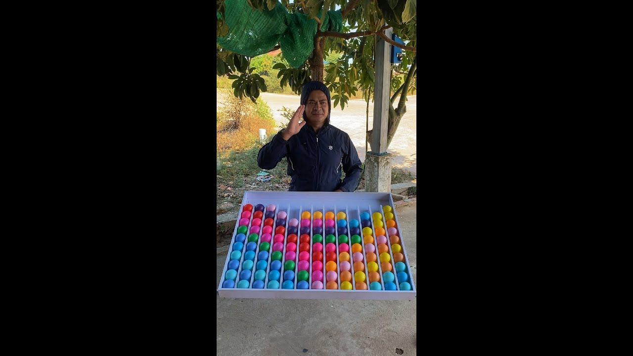 full color ball puzzle sorting very smart and smooth - YouTube