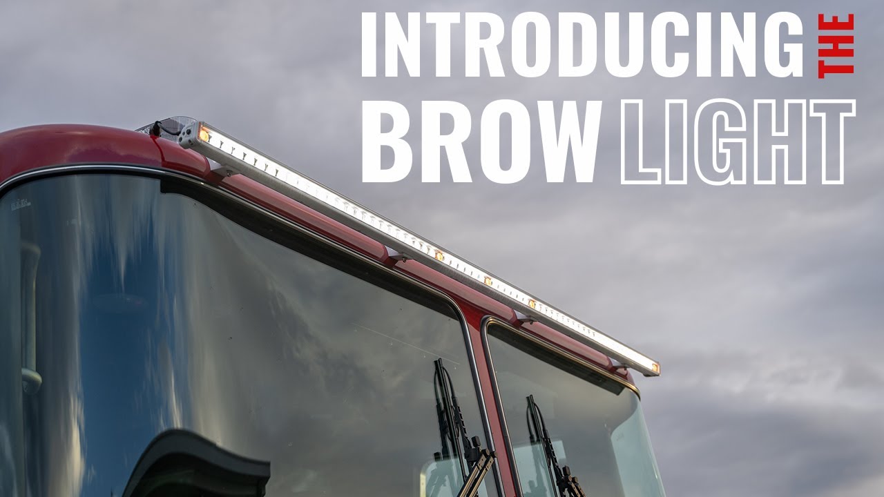 FireTech Brow Light; Brought to you by HiViz LED Lighting - YouTube