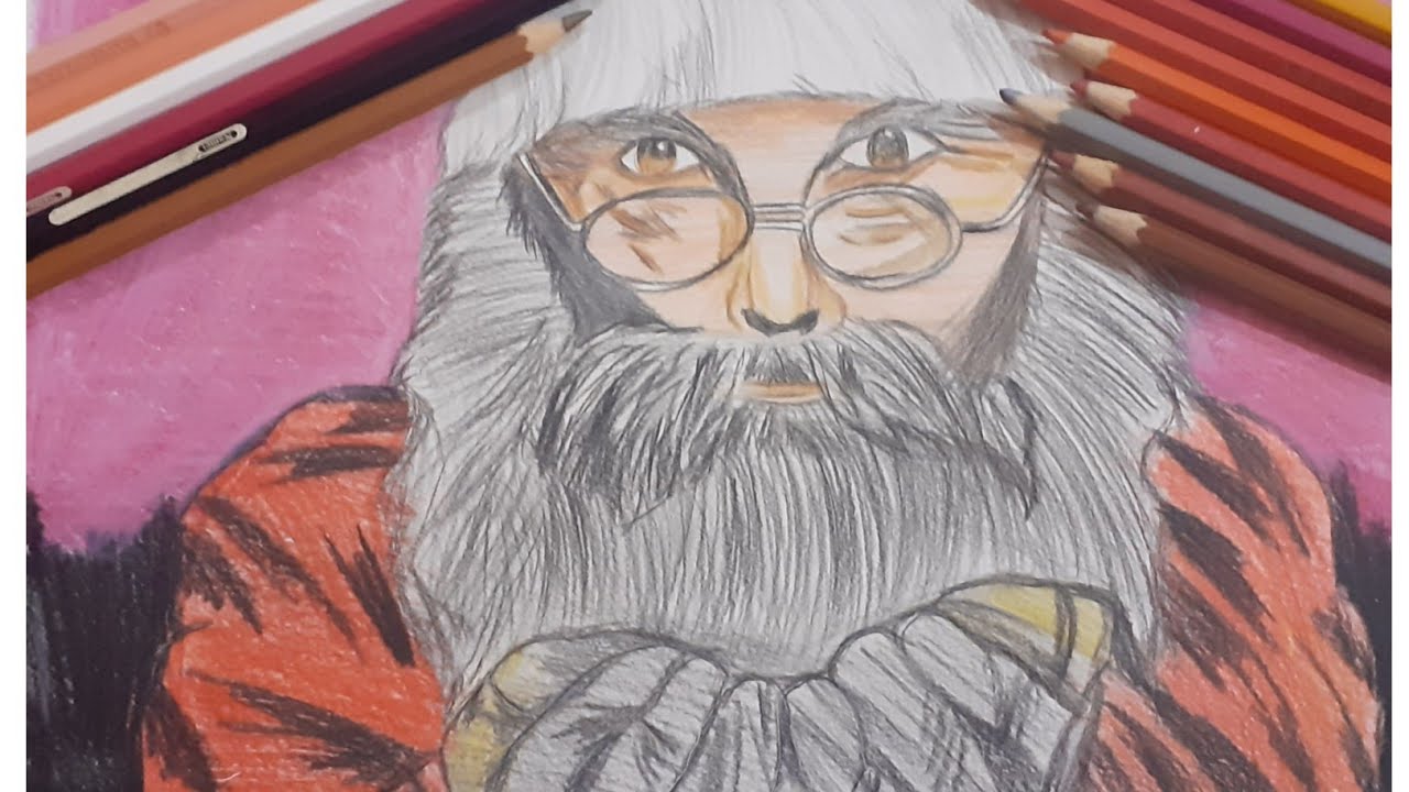 Drawing easy .simple and realistic Santa claus easy happy Christmas day ...