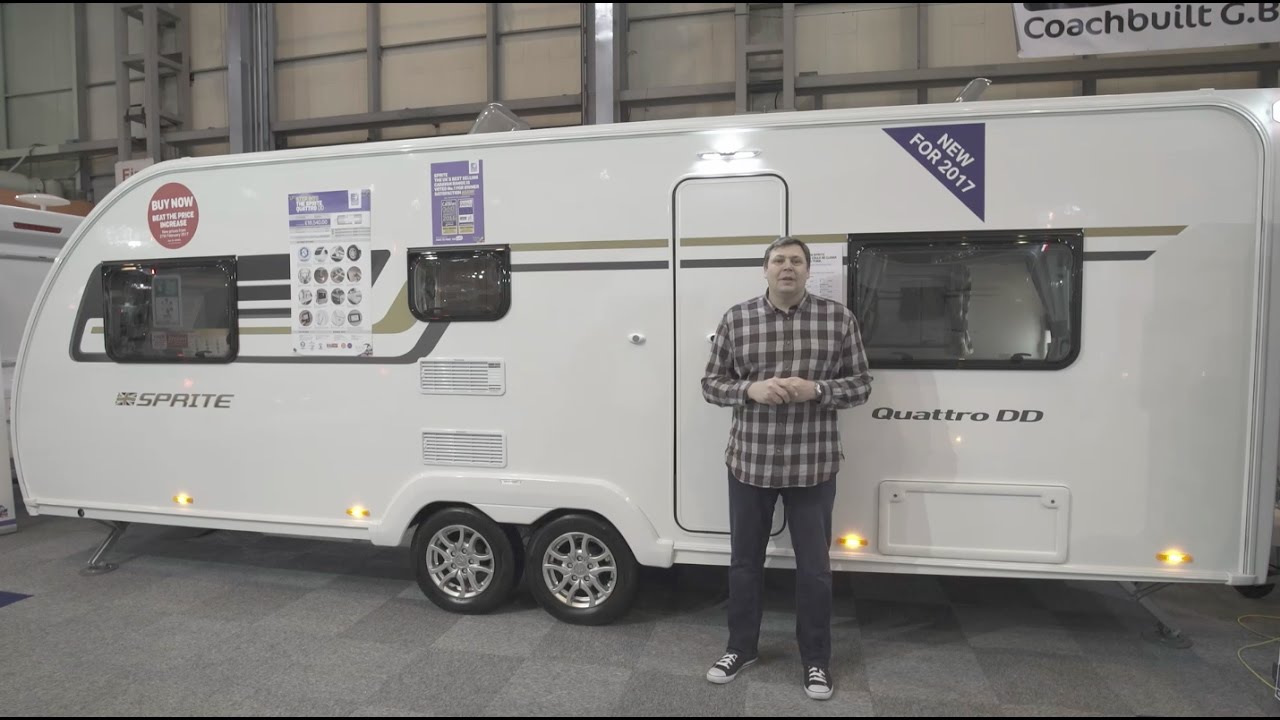 The Practical Caravan Sprite Quattro DD review - YouTube