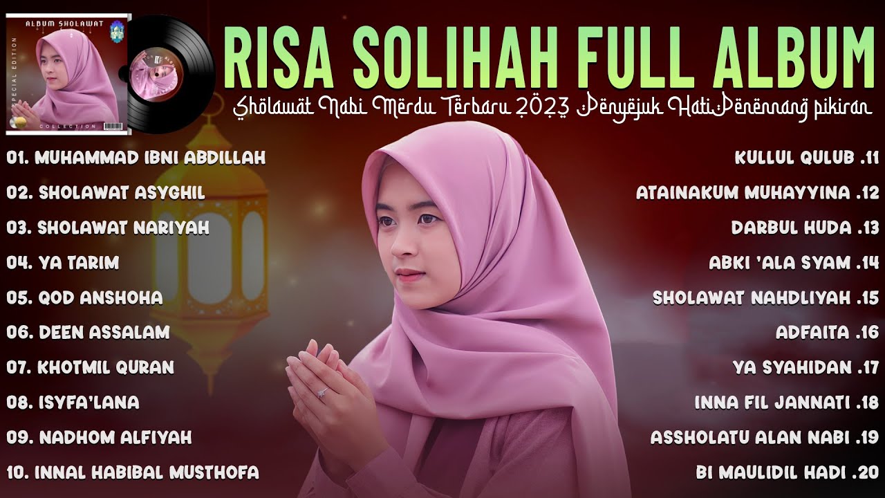 Risa Solihah Full Album | Sholawat Nabi Merdu Terbaru 2023 | Sholawat ...