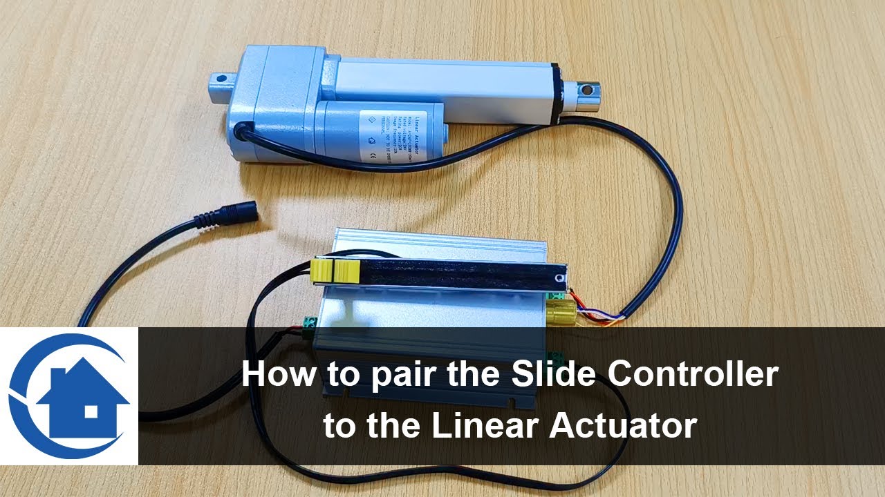 How to pair a Linear Actuator and Slide Potentiometer - YouTube