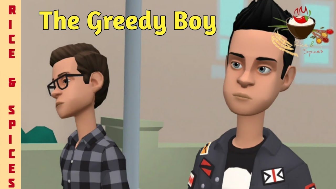 The Greedy Boy - (Based on Novel) | Animated Moral Stories - YouTube