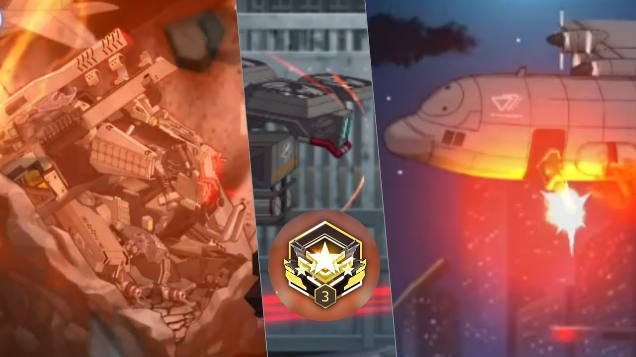 Road to Challenger with E1 and Gunship mech team : Counter Side PVP SEA ...