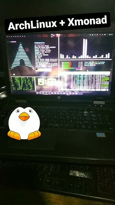 ArchLinux + Xmonad #short - YouTube