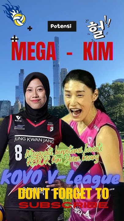 Potensi MEGA lampaui rekor KIM YEON KYUNG #volleyball #redsparks #megawati #kovo #kimyeonkoung ...
