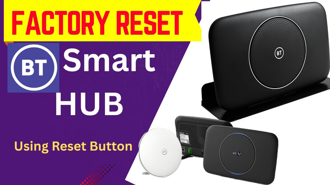 BT Smart Hub reset if Forgot Password using Reset Button | BT Smart Hub ...