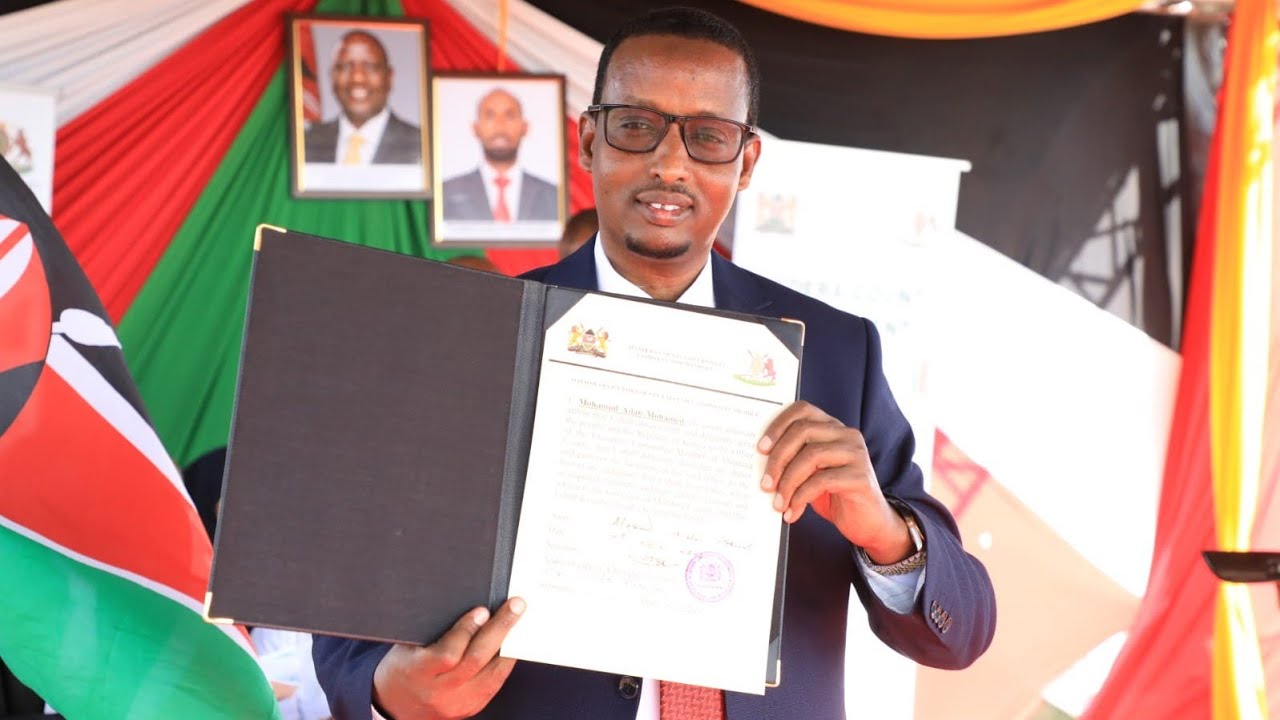 Swearing-in Ceremony: Mohamud Adan Mohamed (Dr. Eda), CEC, Health ...