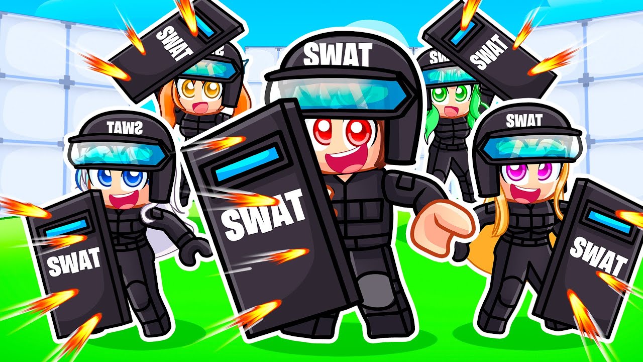 Becoming SWAT Team In Roblox Rivals With MY CRAZY FAN GIRLS… - YouTube