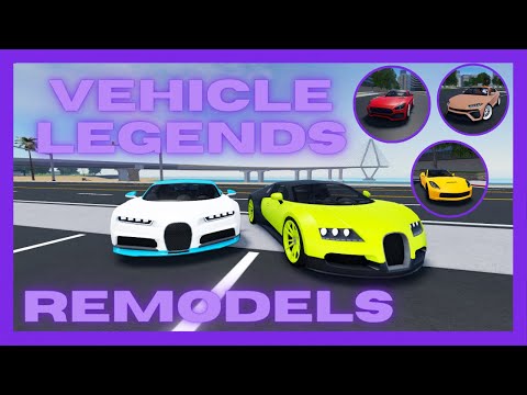 One of the Best Update in Vehicle Legends!! Remodels, Color Selector ...