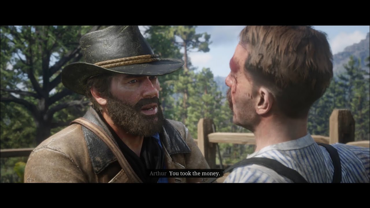 Arthur Morgan Meets the Inevitable - YouTube