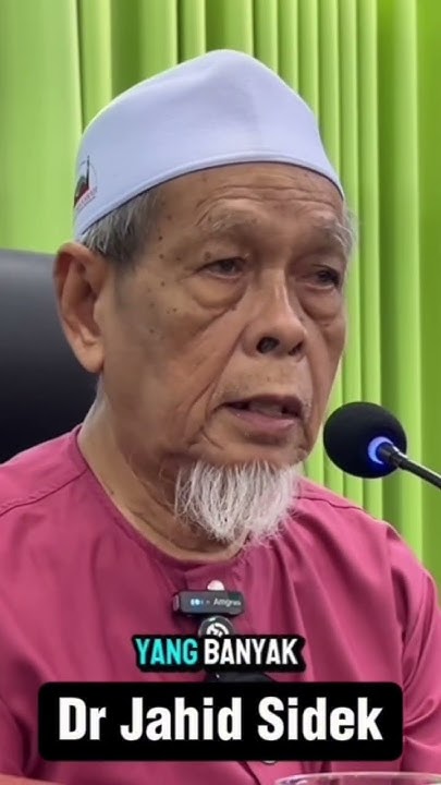 Sentiasa Berzikir - Sheikh Dr Jahid Sidek Al Khalidi - YouTube