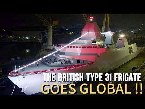 Indonesia launched a new frigate based on the British Arrowhead 140 Type 31 design