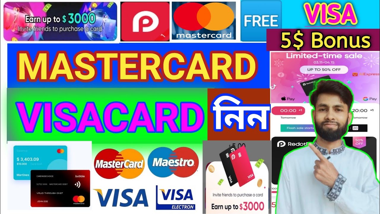 Redotpay Virtual visa card 5$ promo code Bonus Redotpay official update ...