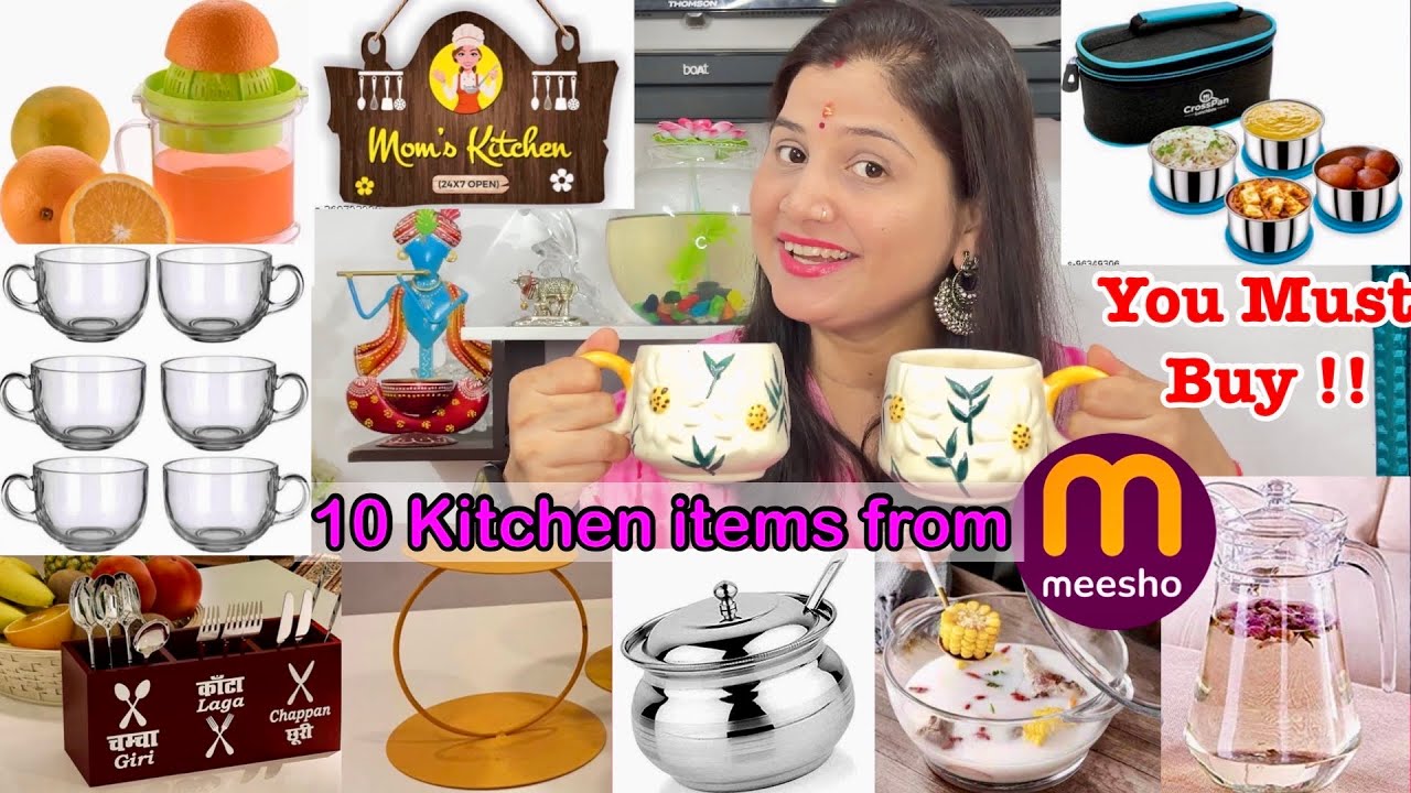 Meesho Affordable Kitchen Items Review | Meesho Kitchen Finds | Meesho ...