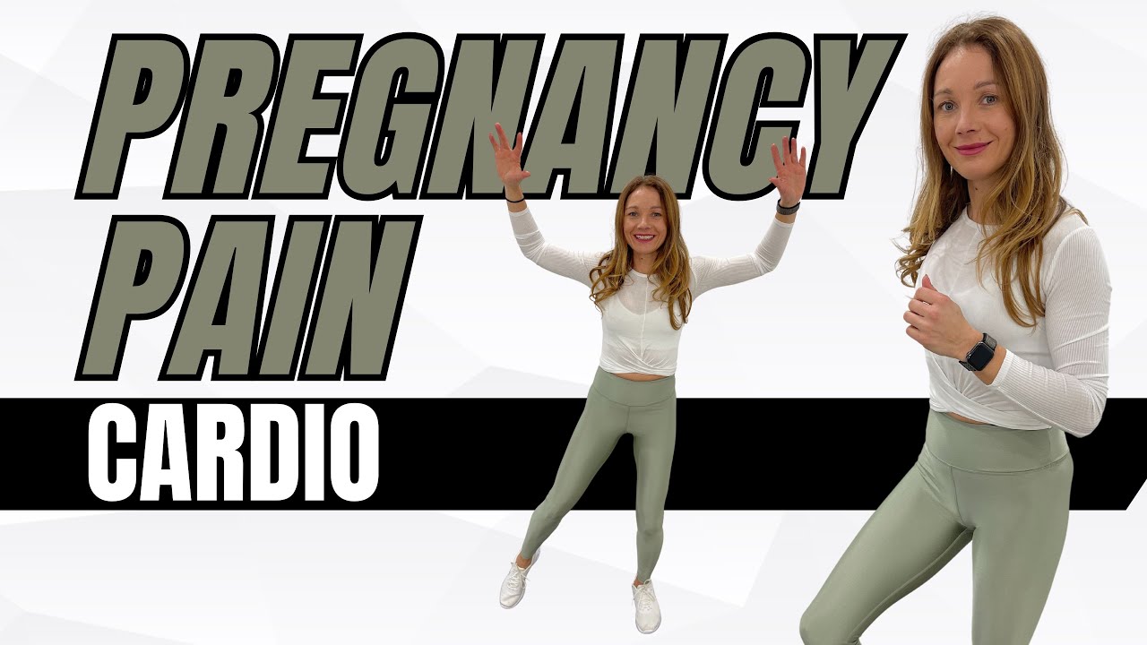Gentle Cardio For SI Joint Pain In Pregnancy |10 Min Cardio | SI JOINT ...