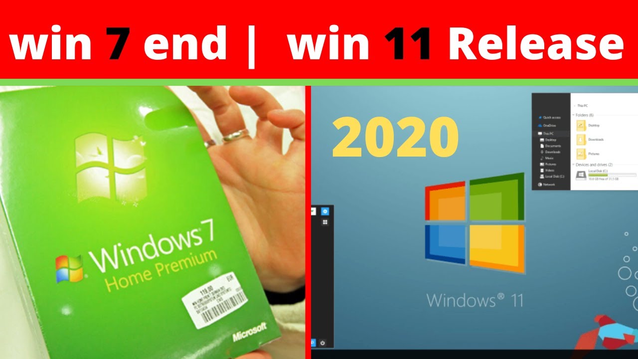 Goodbye Windows 7 Hindi || Windows 7 End Of Support - YouTube
