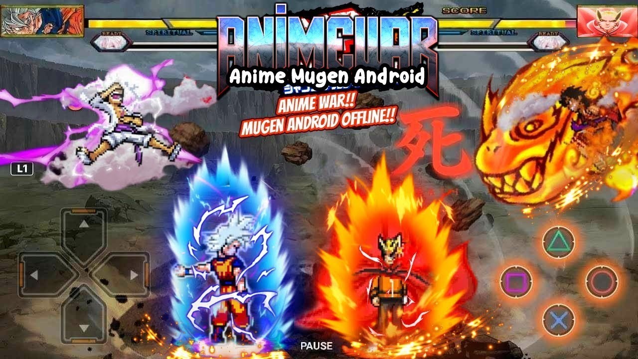 NEW UPDATE! Super ANIME Mugen Android - Best Anime WAR Mugen Android ...