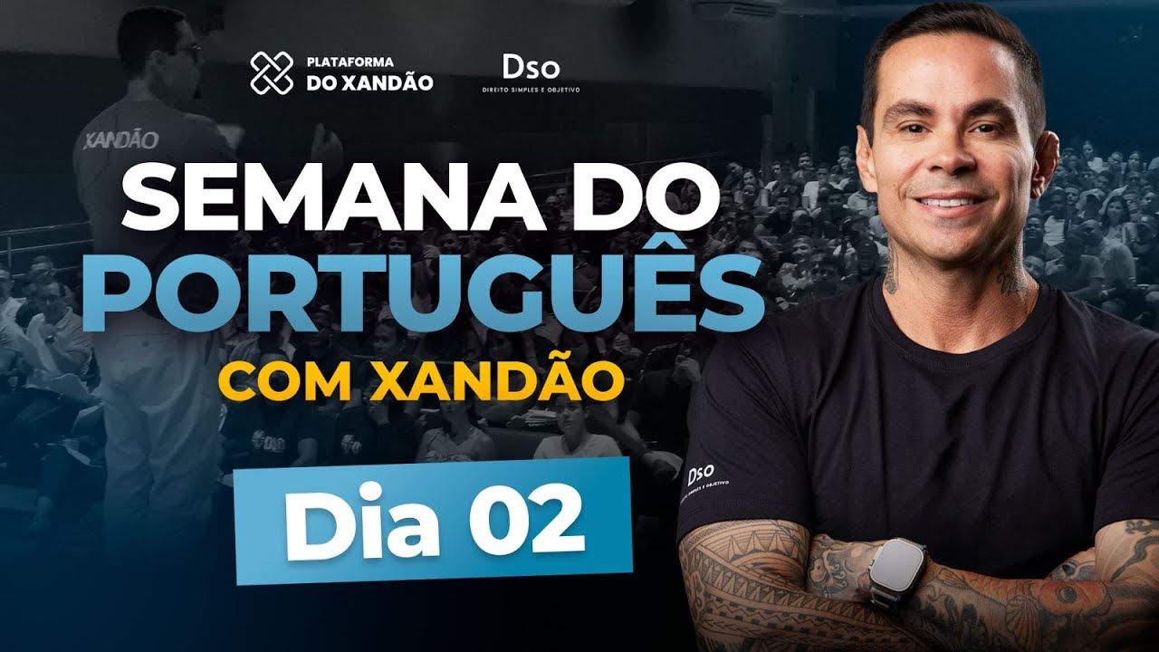 Semana de Português com Xandão - DIA 02 - YouTube