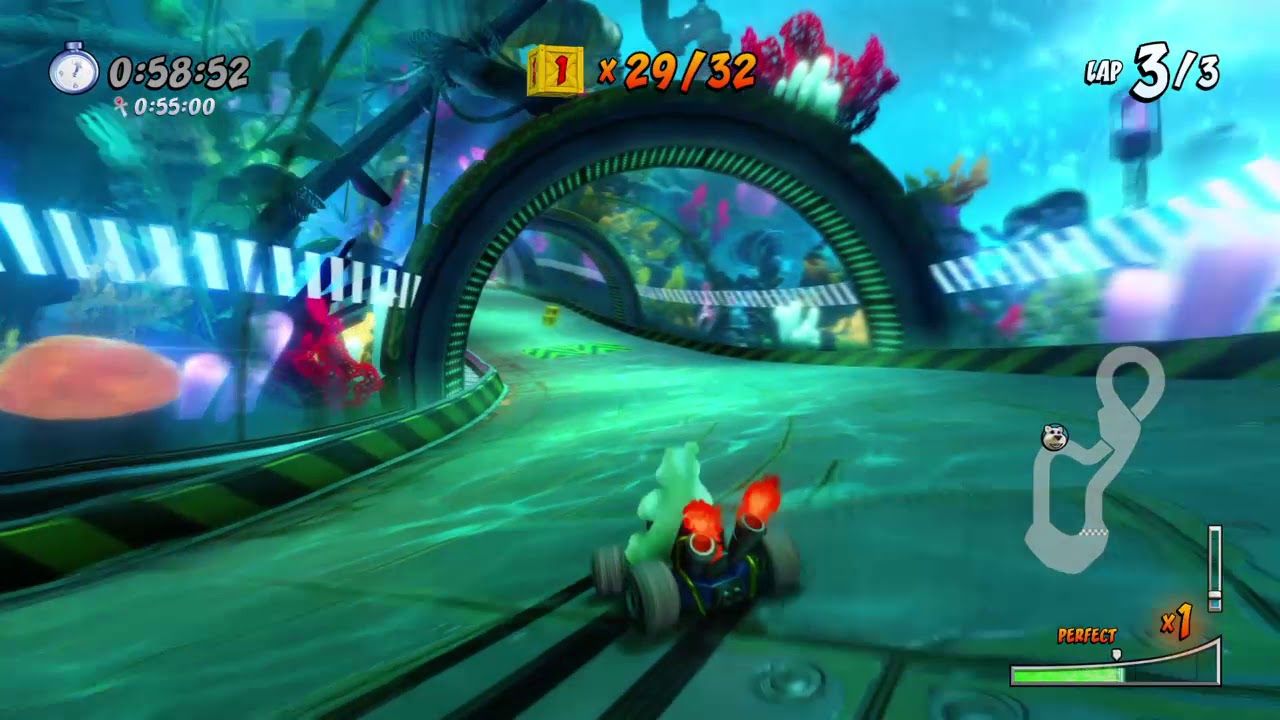 Crash™ Team Racing Nitro-Fueled roos tube platinum relic - YouTube